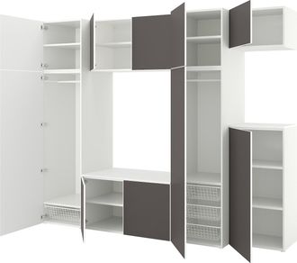 IKEA PLATSA Kleiderschrank mit 10 Türen