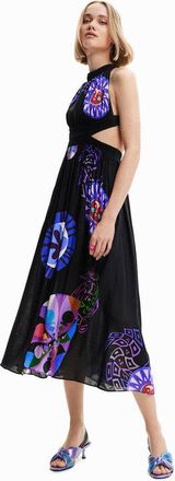 Desigual Sommerkleid 23SWMW21 Bunt Regular Fit