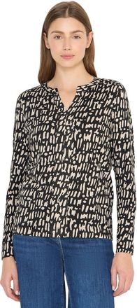 Cecil Print-Shirt im Tunika-Look raw Khaki XXL