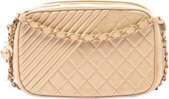 Chanel Pre-owned Coco Boy Camera Bag - Femme - Pre-owned - Beige - Taille: ONE Size