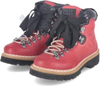 Art 0030 Roma Red Bottes à lacets en cuir pour femme Rouge, rouge, 37 EU