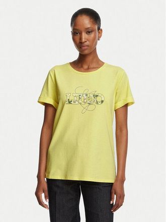 Liu Jo T-Shirt TA6163 JS003 Hellgelb Regular Fit