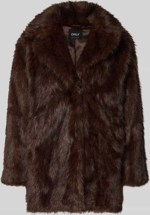 Only Boxy Fit Webpelzjacke mit Fly-Away-Kragen Modell DAWN LIFE