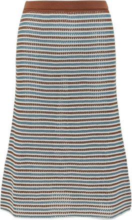Marni Femme, Jupes, Multicolore, Taille: 38 FR Jupe Midi Tricot&eacute;e