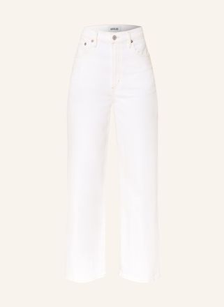 A Gold E Agolde Cropped Jeans Harper Crop weiss