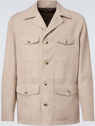 Canali Veste en daim