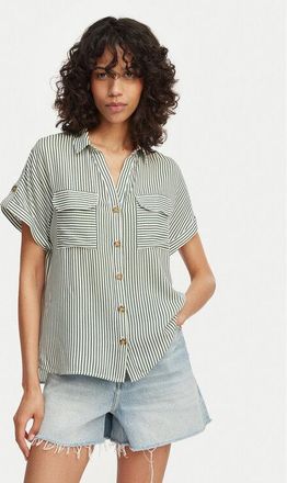 Vero Moda Hemd Bumpy 10310139 Gr&uuml;n Regular Fit