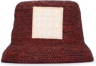 Jacquemus Femme, Accessoires, Rouge, Taille: 56 CM Cappello