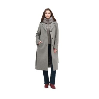White Wise 20350 Coat - - Coats - Damen - Grau - S
