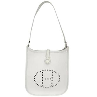 Herm&egrave;s Pre-owned Schultertasche - - Pre-owned - Damen - Wei&szlig; - ONE SIZE