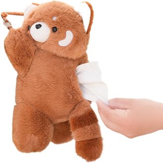 Generic Tier-Taschentuchbox, lustige Taschentuchbox-Abdeckung,Autotaschentuchhalter Plüsch - Taschentuchhalter-Etui, multifunktionales Serviettenhalter-Tücher