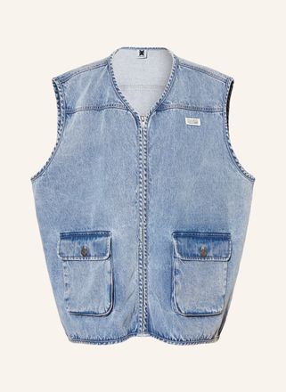 Karo Kauer Karo Kauer Oversized-Jeansweste blau