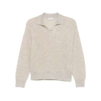 Brunello Cucinelli Damen, Strickwaren, Beige, XSGr&ouml;&szlig;e
