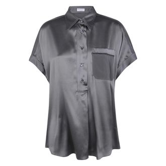 Brunello Cucinelli Blusen - - Blouses & Shirts - Damen - Grau - L