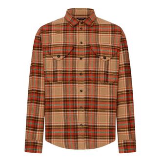 Dsquared2 D2 Cottage Milit&auml;rhemd - - Shirts - Herren - Beige - L