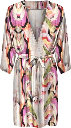 Only Onlnova Life Vis 3/4 Zula Kimono AOP Cs