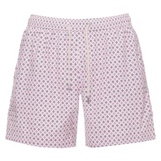 Saint Barth Homme, Maillots de bain, Rose, Taille: S Lighting Micro Stretch Swim Shorts