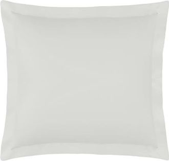 Fresh Ideas Popeline, ma&szlig;geschneiderter Kissenbezug, Euro, elfenbeinfarben