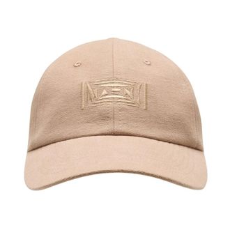 Marni unisex, Accessoires, Beige, Taille: M Casquette Logo Brod&eacute;