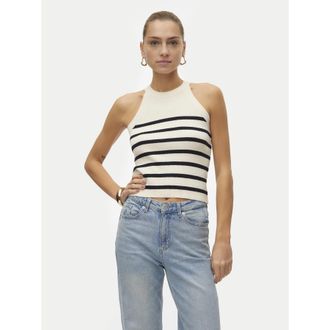 Vero Moda Top Saba 10306826 Beige Slim Fit