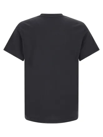 Moncler Logo Print T-Shirt - Black