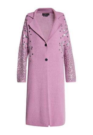 Faina Strickjacke Damen Mauve
