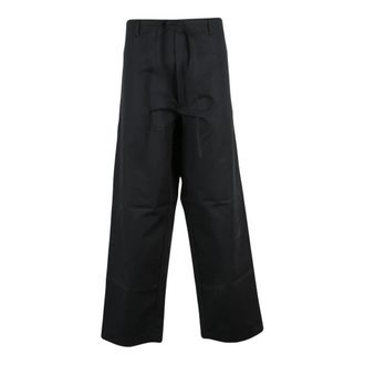 Moschino Baggy Wide Hosen - - Trousers - Damen - Schwarzk - M