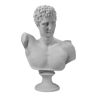 Generic Gott Hermes Büste Kopf griechische Statue Skulptur Gussmarmor Kopie