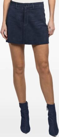 DL1961 Alma belt-loop skirt - Blau