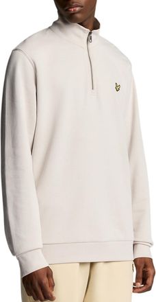 Lyle & Scott Premium Troyer Herren - 100% Baumwolle | Half Zip Sweatshirt mit Basic Design | XS-XXL