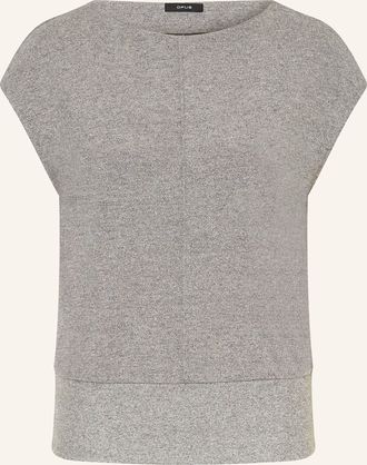 OPUS T-Shirt Siesa grau