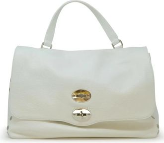 Zanellato Hobo Bags - White Leather Handbag - Gr. unisize - in Weiß - für Damen