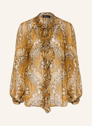 Grace Grace Bluse Venice Mit Volants gelb