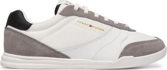 Tommy Hilfiger Sneakers Lopro Lth Mix Rwb FM0FM05826 Wei&szlig;