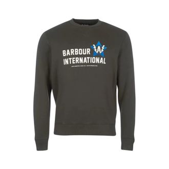 Barbour Legacy A7 Sweatshirt - Inspiriert von Motorsport - - Sweatshirts & Hoodies - Herren - Grau - XL