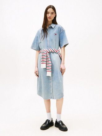 Tommy Jeans Jeanskleid TJW DENIM SHIRTDRESS SS