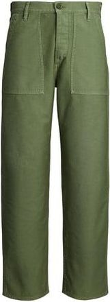 Polo Ralph Lauren Pantalon droit &agrave; taille mi-haute en coton