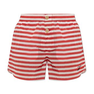 Jacquemus Puntini Shorts - Homme - Shorts - Rouge - Taille: M