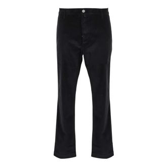Jacob Cohen Stretch Cotton Velvet Pants - - Trousers - Herren - Schwarzk - W33