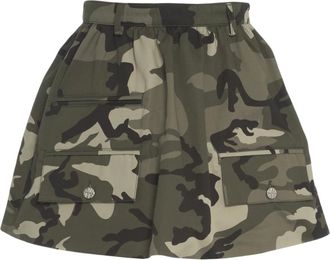 Baum Und Pferdgarten Femme, Jupes, Vert, Taille: 38 FR Jupe A-Line à Imprimé Camouflage