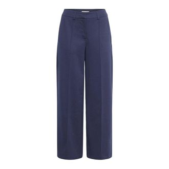 Ichi Hose - - Trousers - Damen - Blau - XL