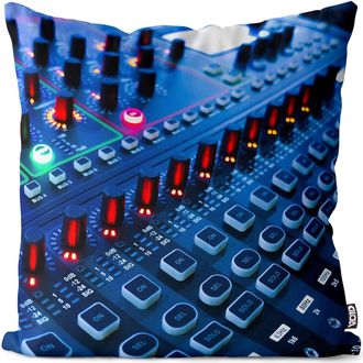 Void Watches Lichtpult Studio Show Kissenbezug Kissenh&uuml;lle Sofa Couch Wohnzimmer Dekoration wasserfest Outdoor Garten Kissen bezug deko, Kissen Gr&ouml;&szlig;e:40 x 40 cm