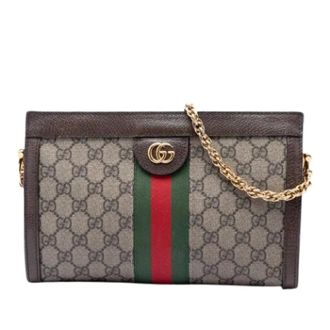 Gucci Sac bandouli&egrave;re Ophidia Pre-owned - Femme - Pre-owned - Beige - Taille: ONE Size