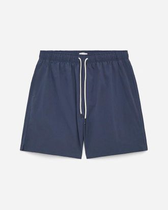 Arket Sportliche Badeshorts -Blau