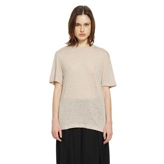 Comme Des Gar&ccedil;ons Linen Twill T-Shirt