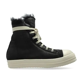 Rick Owens Homme, Chaussures, Noir, Taille: 42 1/2 EU Chaussures de sport Lshc