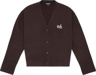 Worst Behavior Wrstbhvr, Homme, Pulls, Brun, Taille: XL Simon Cardigan