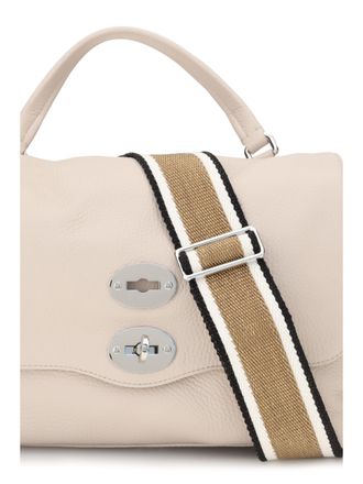 Zanellato Womens Handbag Postina Daily White Carnaroli Calf Leather (bos Taurus) Handbags Hand Bags