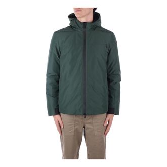 Suns Homme, Vestes, Vert, Taille: S Veste &agrave; capuche avec poches zipp&eacute;es