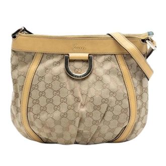 Gucci Pre-owned Canvas Shoulder Bag - - Pre-owned - Damen - Beige - ONE SIZE